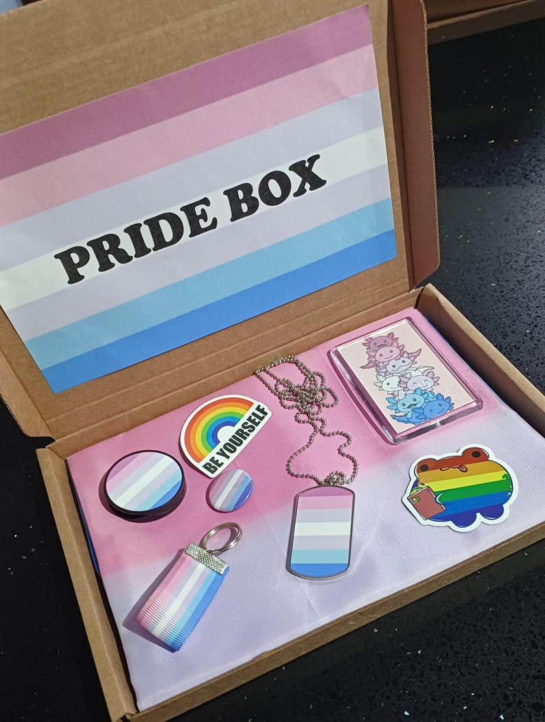 Bigender Pride GIFT BOX Bigender - Etsy