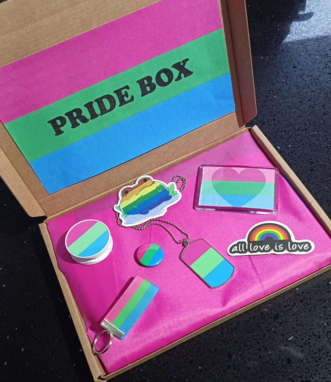 Polysexual Pride GIFT BOX Polysexual - Etsy