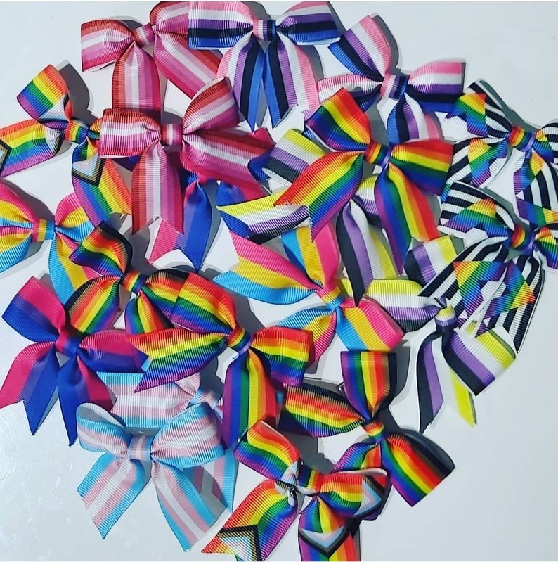 LGBTQIA Ribbon Badge - Etsy