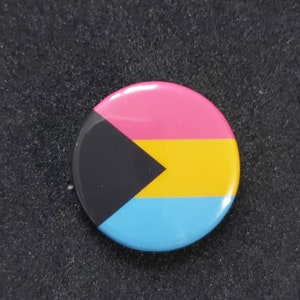 Demi Pan Pansexual Pride Lgbtqi+ Pride Pin - Etsy