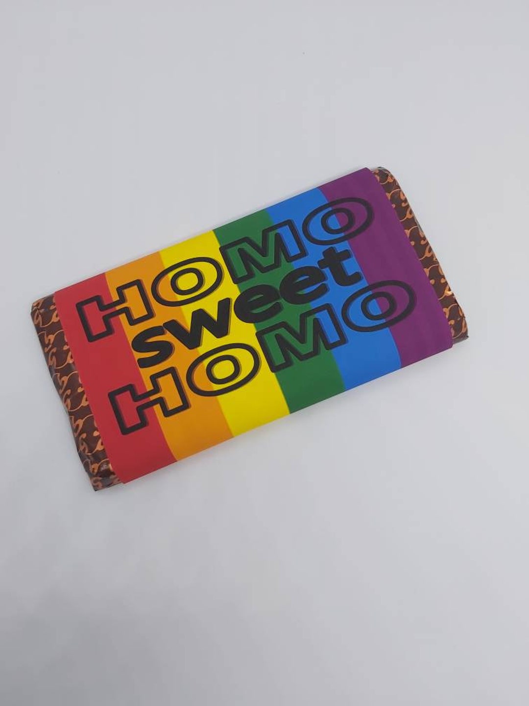 Lgbt Homo Sweet Homo Chocolate and Wrapper. LGBT GIFT. - Etsy