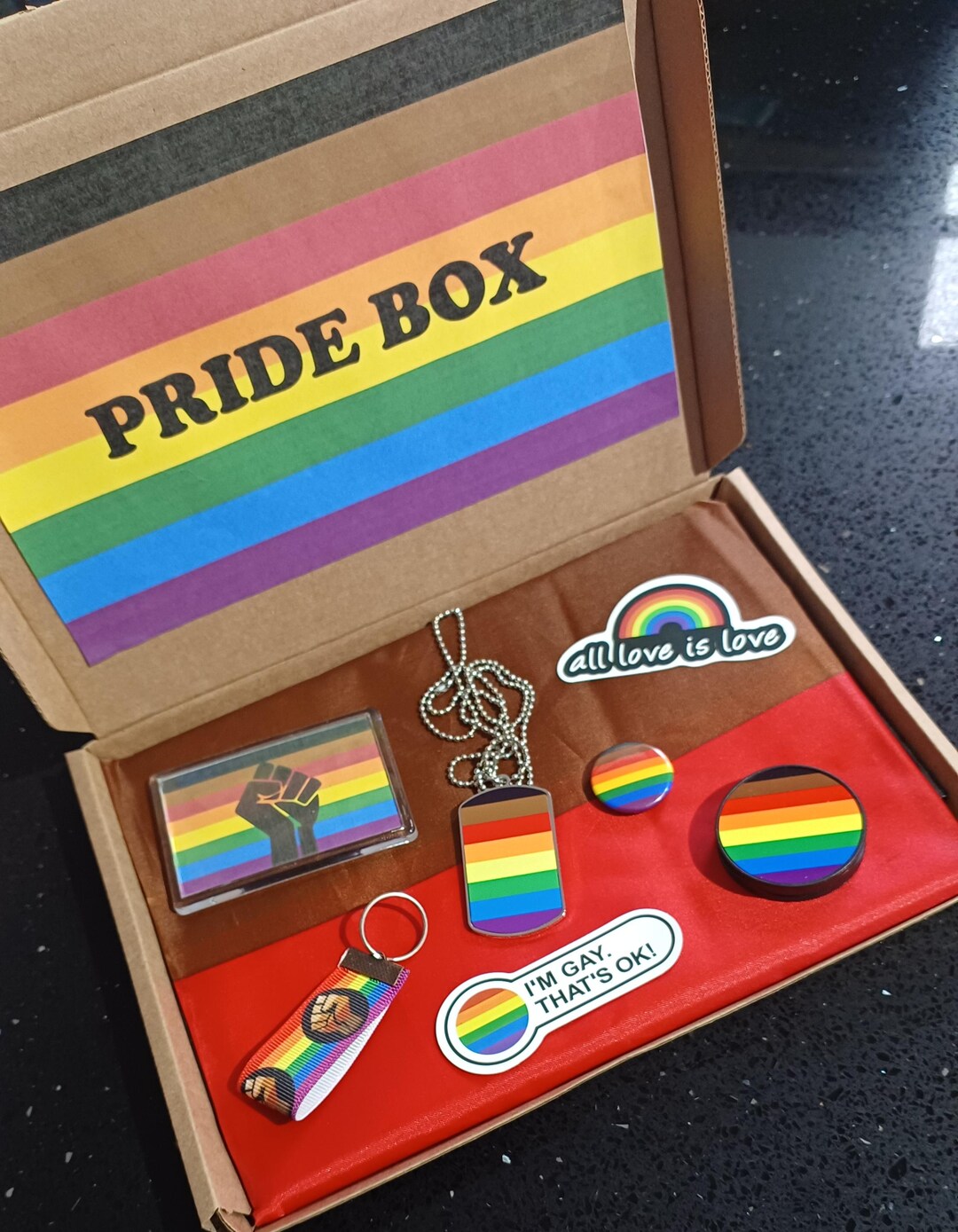 Inclusive Rainbow Pride GIFT BOX - Etsy