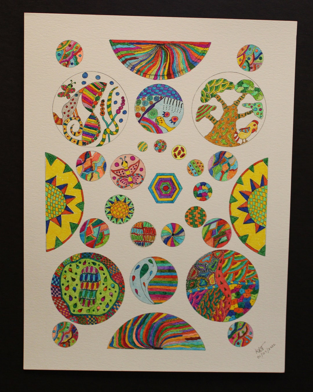 Colors and Geometry - Etsy