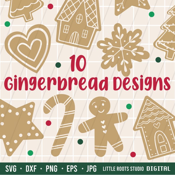Gingerbread Face Svg - Etsy