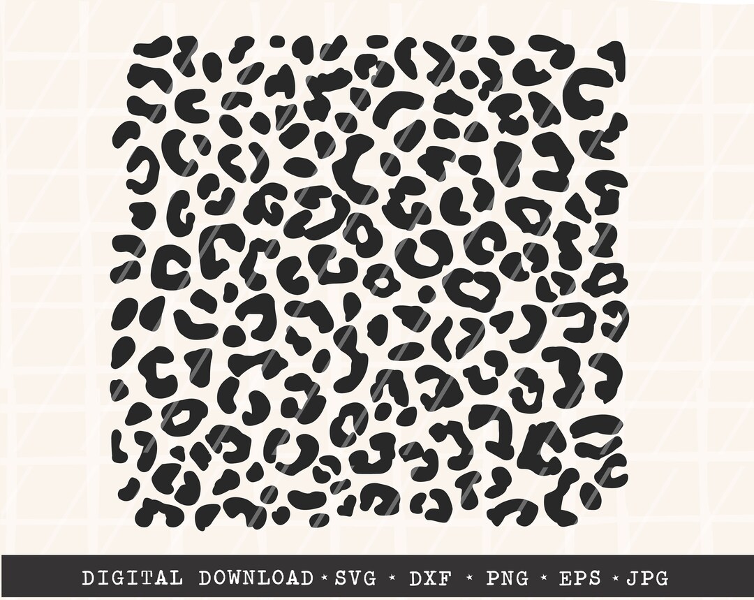 Cheetah Spots SVG / Cheetah Print / Cheetah Cut File / SVG / Digital ...