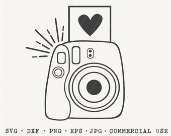 Camera Cut File | Etsy