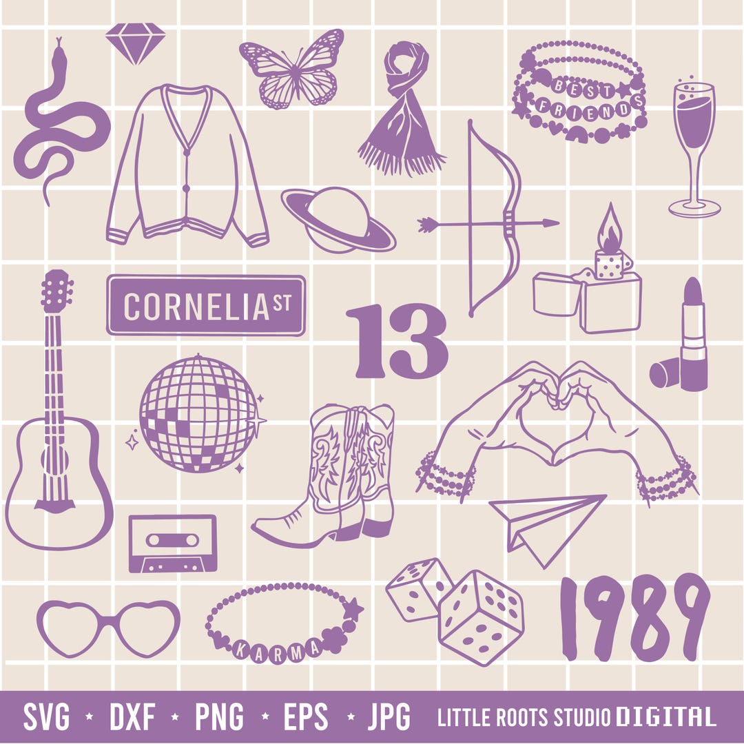 Eras Bundle / Swiftie SVG / Eras Png / Digital Download / Taylor ...