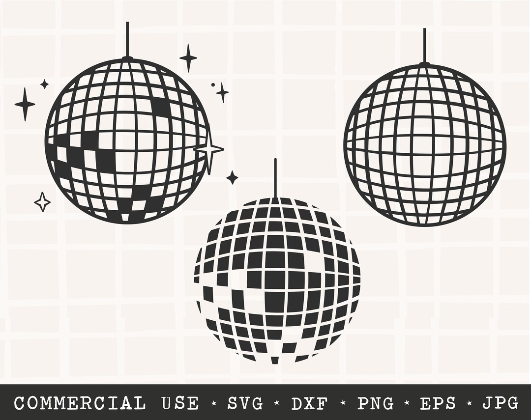 Disco Ball SVG/ Disco SVG / Mirror Ball Svg / Digital Download / Dance ...