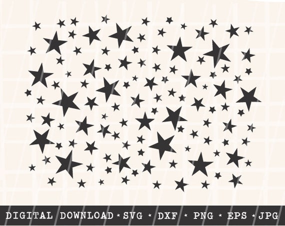 Stars SVG / Stars Pattern SVG / Stars Cut File / Cricut / - Etsy Australia
