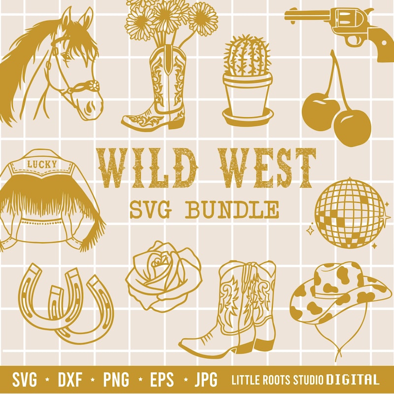 Wild Wild West Svg - Etsy