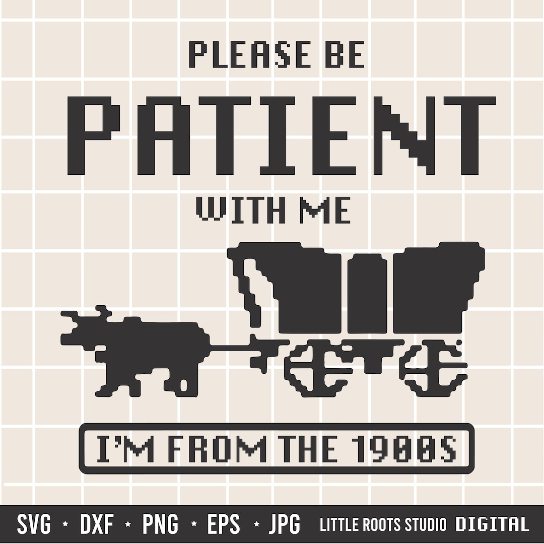 Oregon Trail SVG: 80s/90s Humorous Gaming Design (digital Download) - Etsy