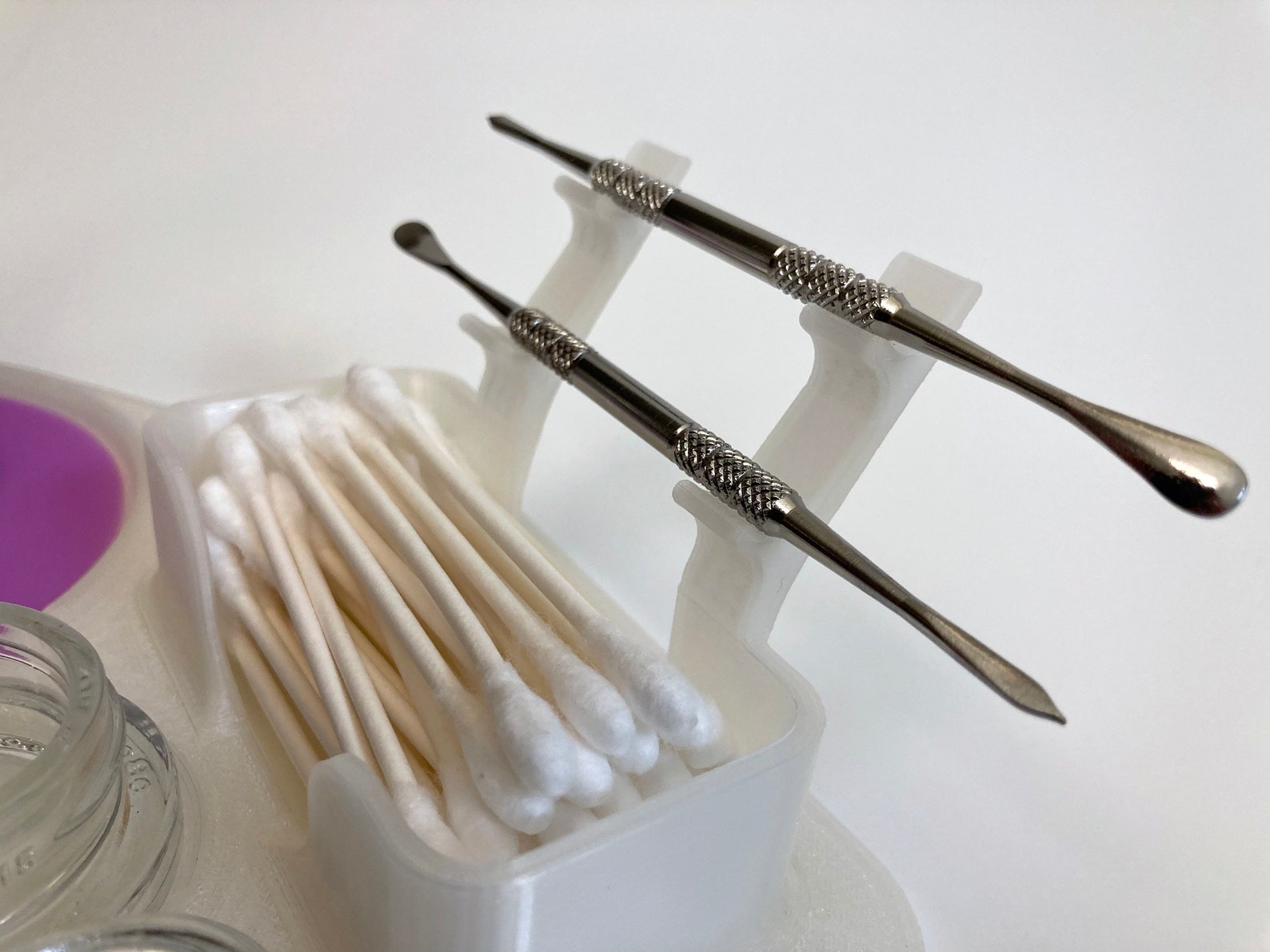 Rig Tray translucent Silicone Padded Dab Station W/ Double - Etsy