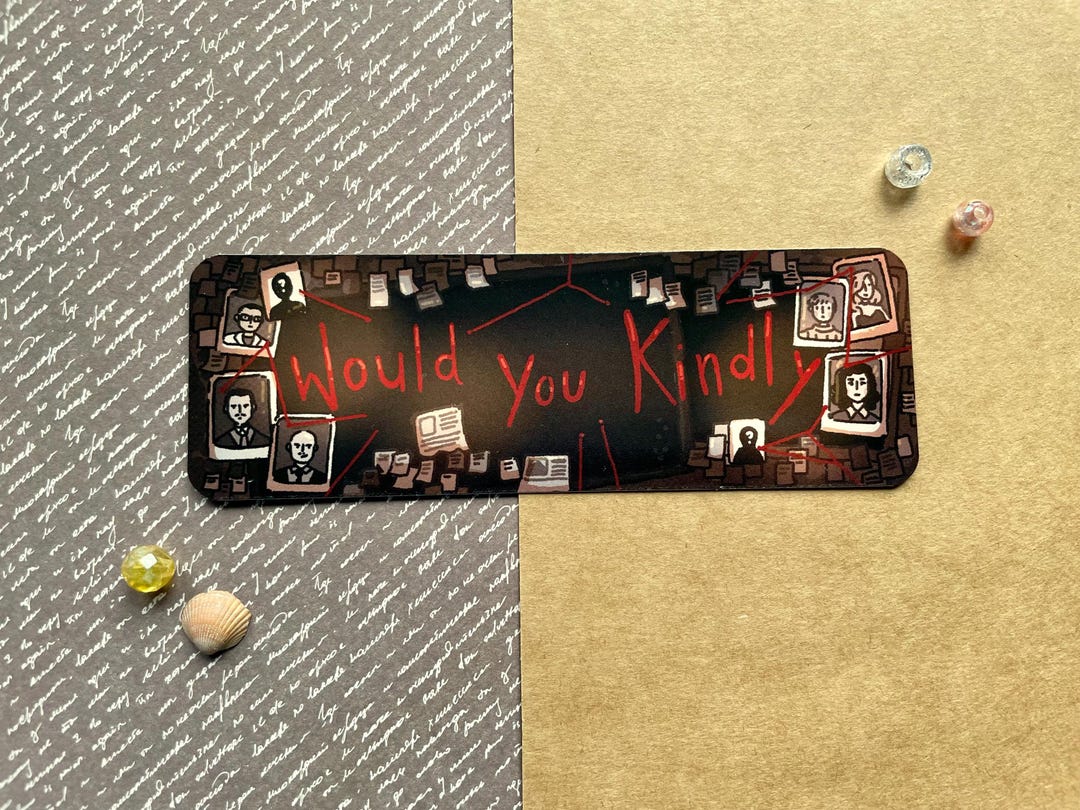 Would You Kindly Bioshock Bookmark - Etsy