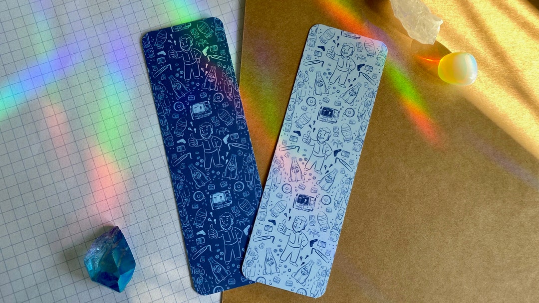 2pc Fallout Pipboy Inspired Bookmark Set Fallout Vault Tec Video Game ...