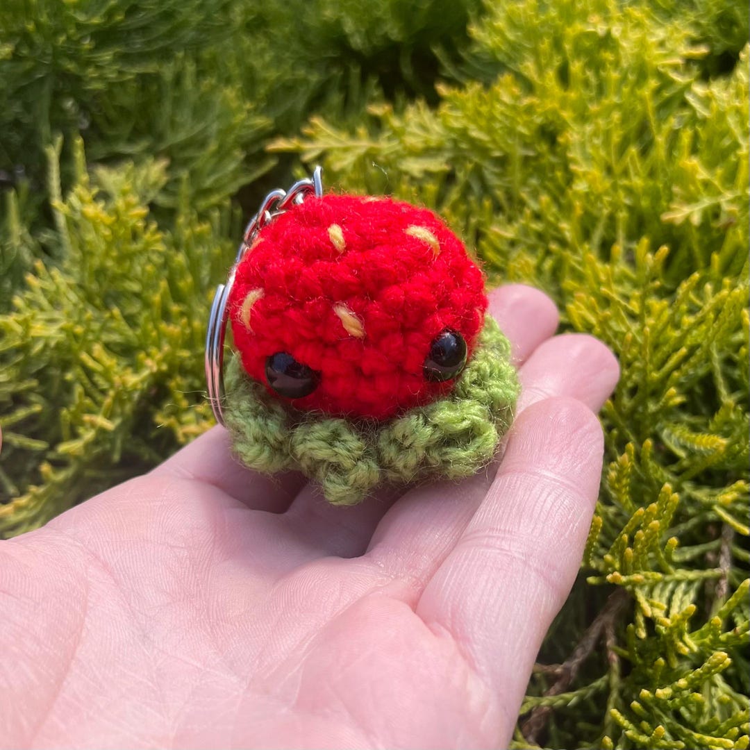 Strawberry Crochet Octopus - Etsy
