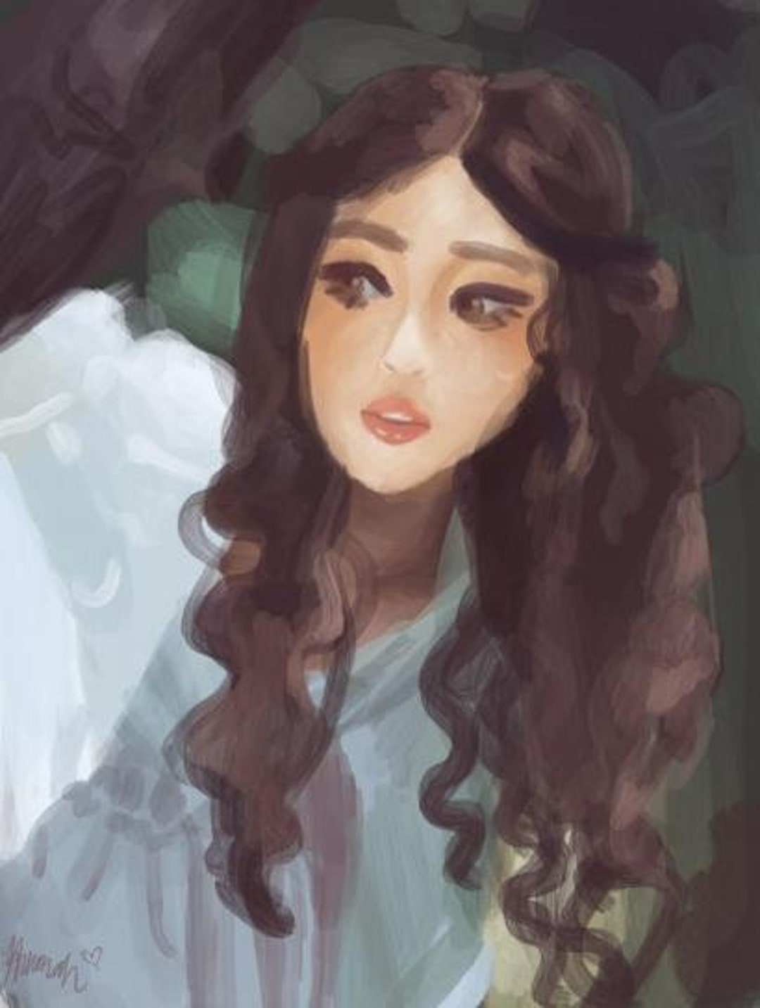 Stylized Portrait (single Person) - Etsy