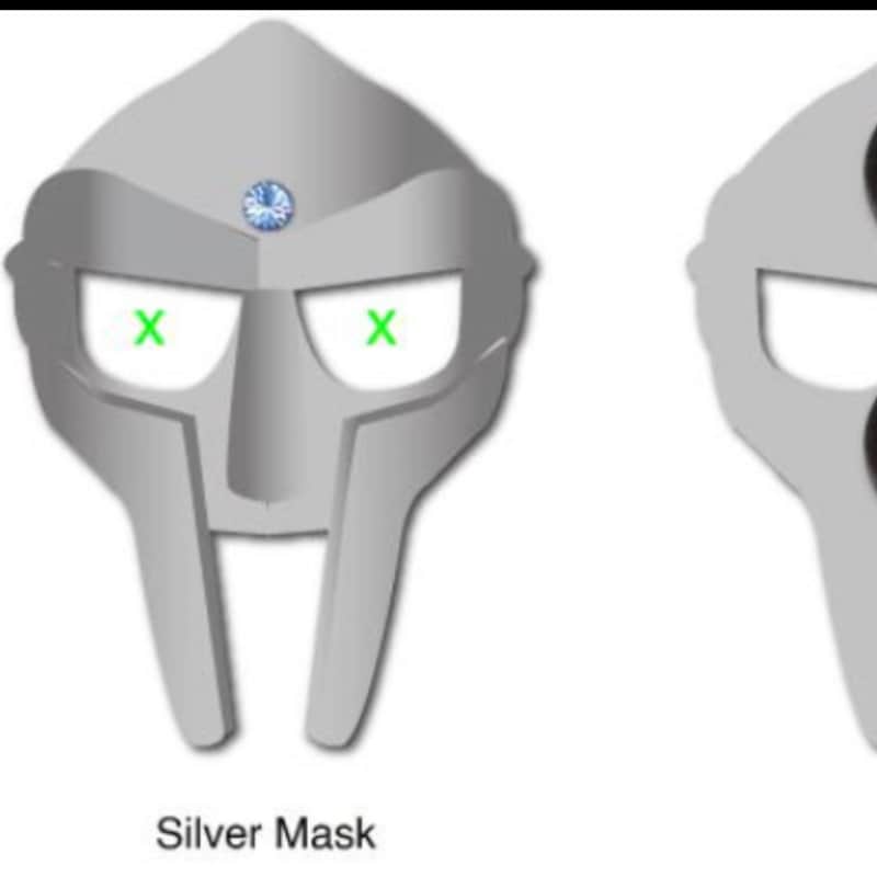 Mf Doom Face Mask - Etsy