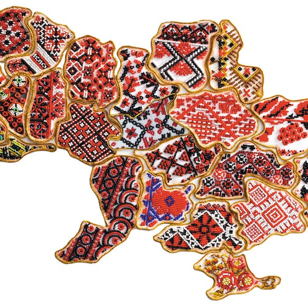 Diy Embroidery Kit Ukraine - Etsy