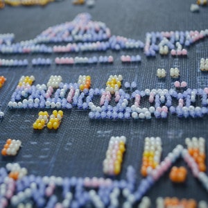 DIY Bead Embroidery Kit Kit Beadwork Needlework Craft Kit Hand ...