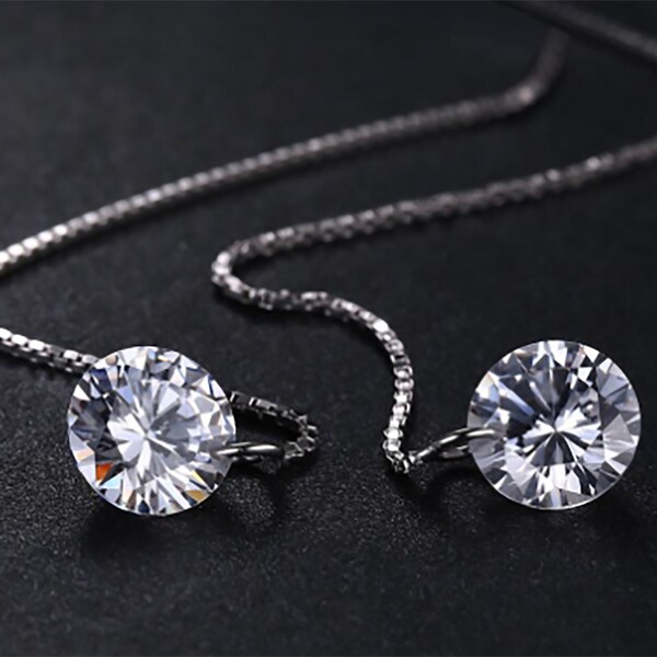 Ear Thread Earrings - Etsy