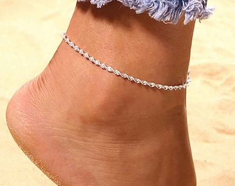 Ankle bracelet | Etsy