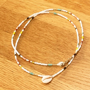 Shell Choker, Cowrie Shell Necklace, Hippie Layered Necklace - Etsy