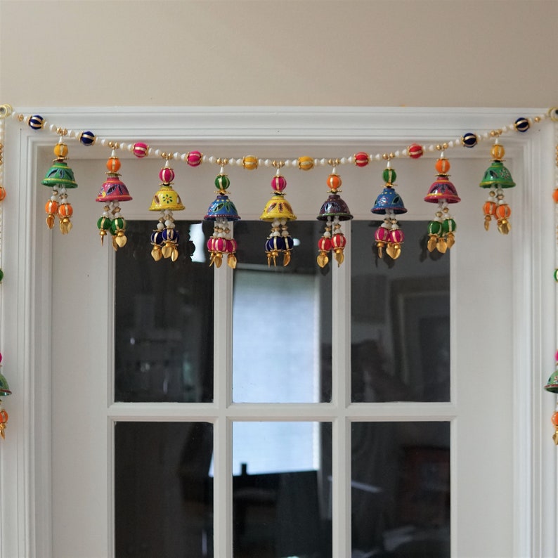 36 Long Indian Bohemian Beaded Home Decor Window Gypsy - Etsy