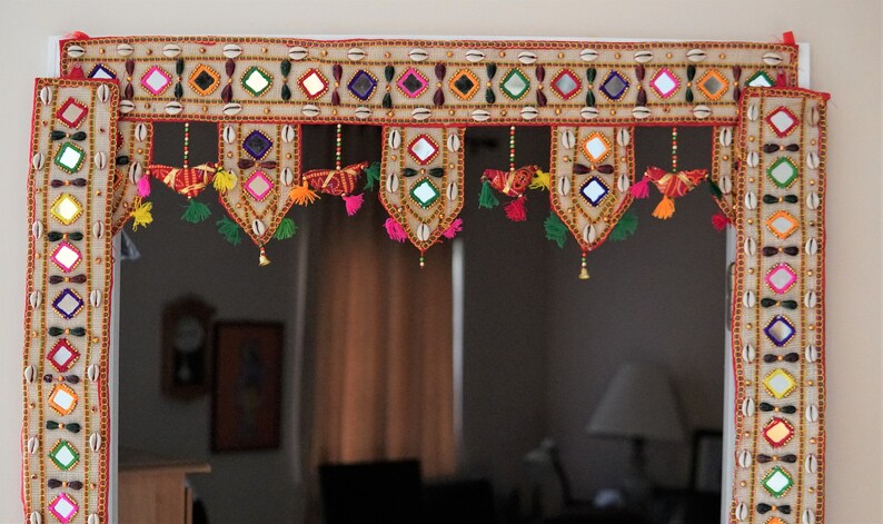 36indian Kori Work Bohemian Home Decor Window/door - Etsy