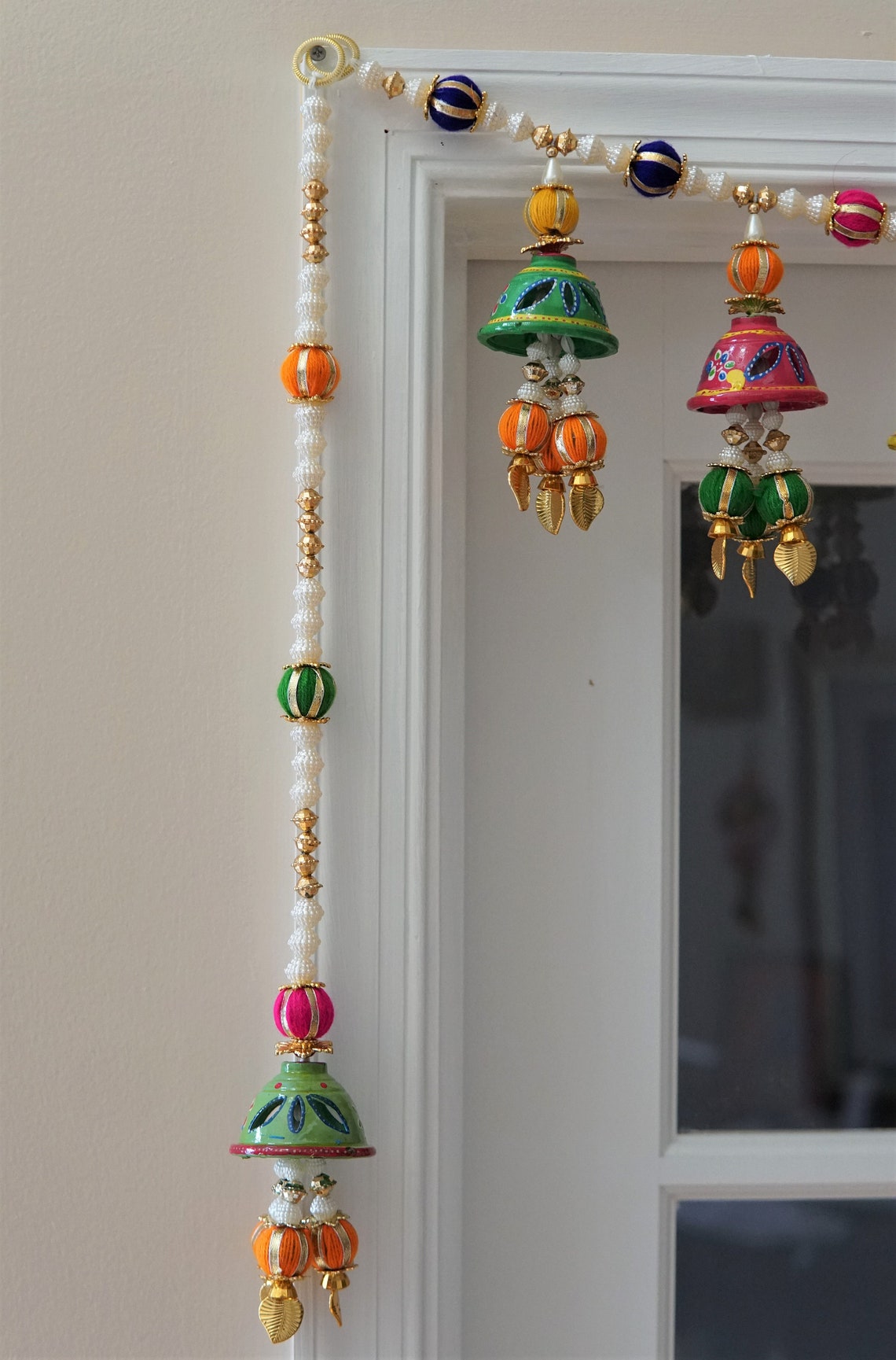 36 Long Indian Bohemian Beaded Home Decor Window Gypsy - Etsy