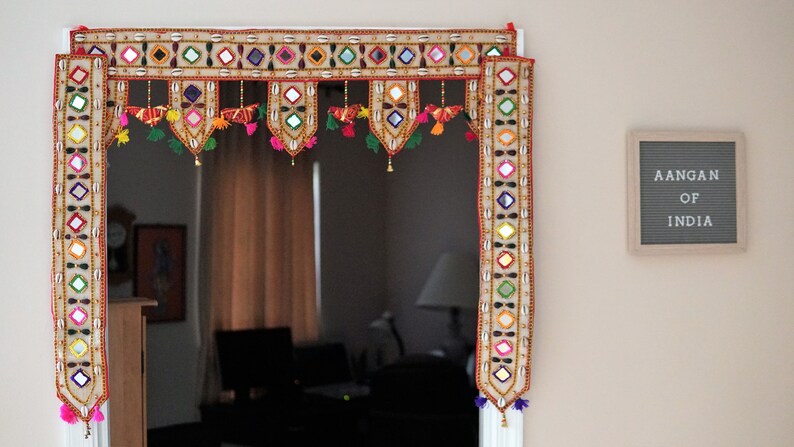 36indian Kori Work Bohemian Home Decor Window/door - Etsy