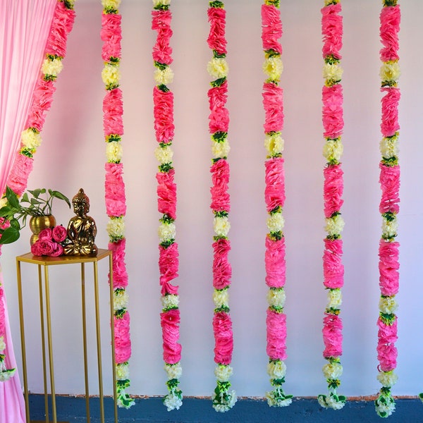 Pink Garland - Etsy