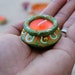 4 PC Hand Painted Clay Diya With Wax Diwali Handmade Diya, Candle Table ...