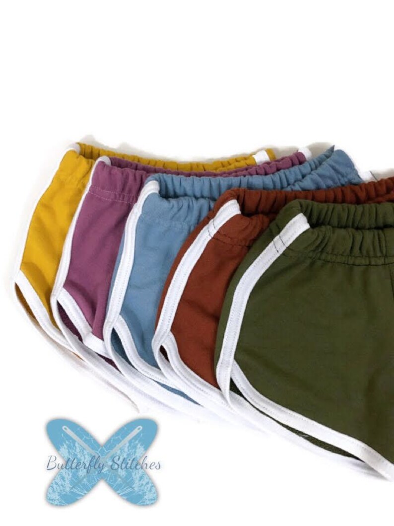 Yellow / Purple / Blue / Olive Green / Rust /track Shorts / - Etsy