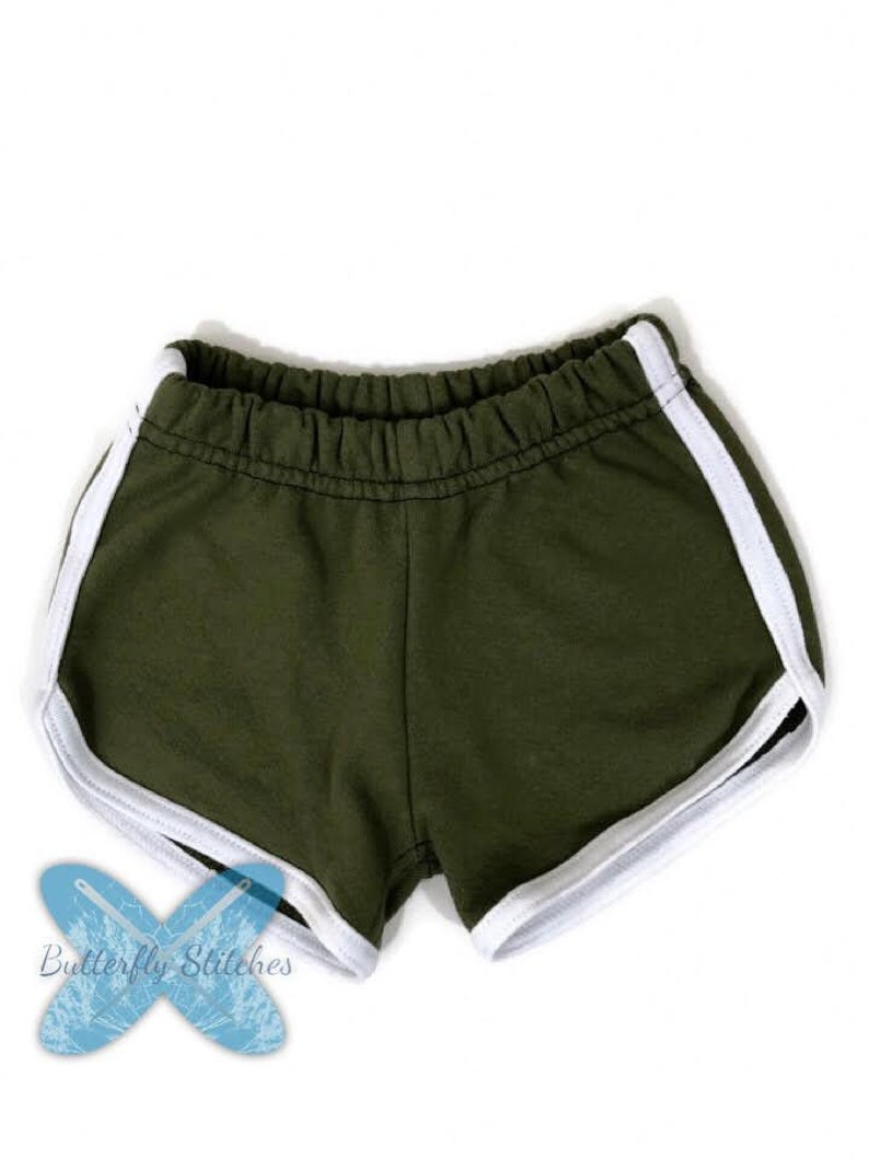 Yellow / Purple / Blue / Olive Green / Rust /track Shorts / - Etsy