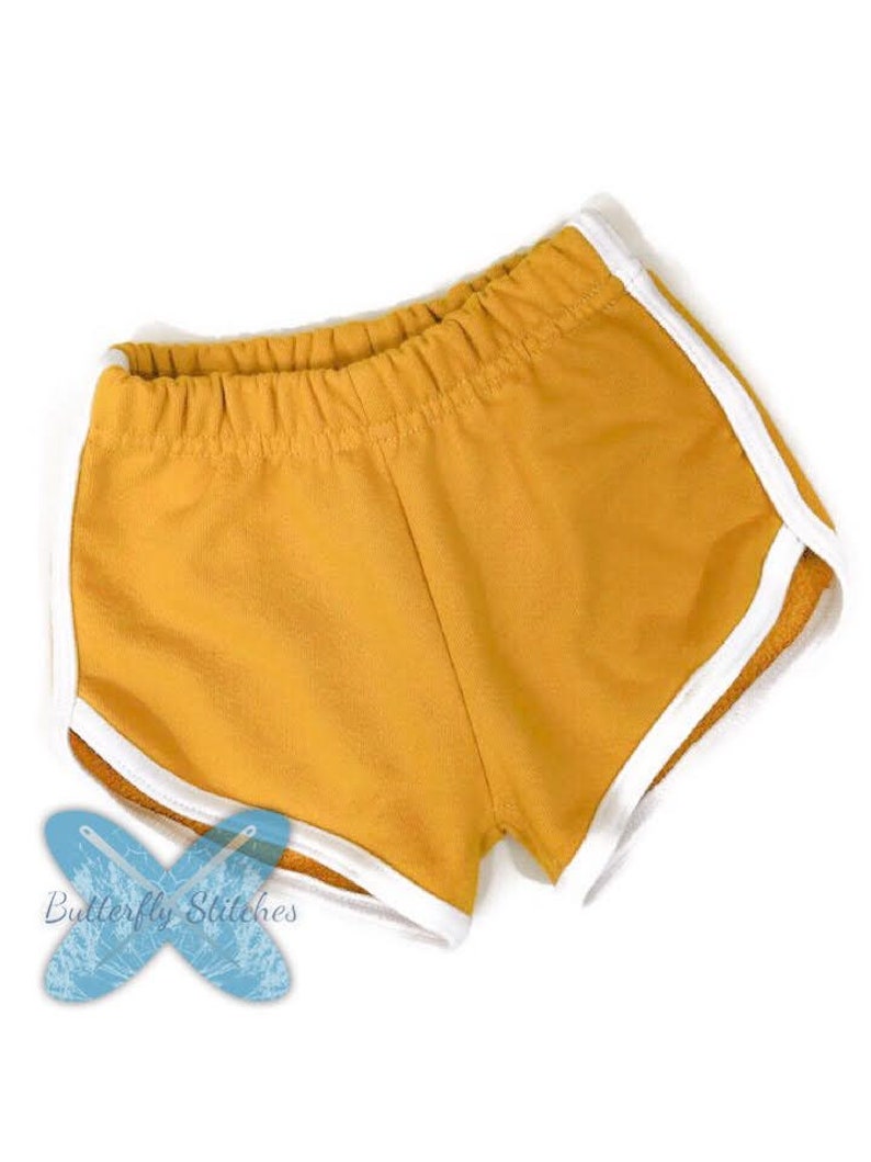 Yellow / Purple / Blue / Olive Green / Rust /track Shorts / - Etsy