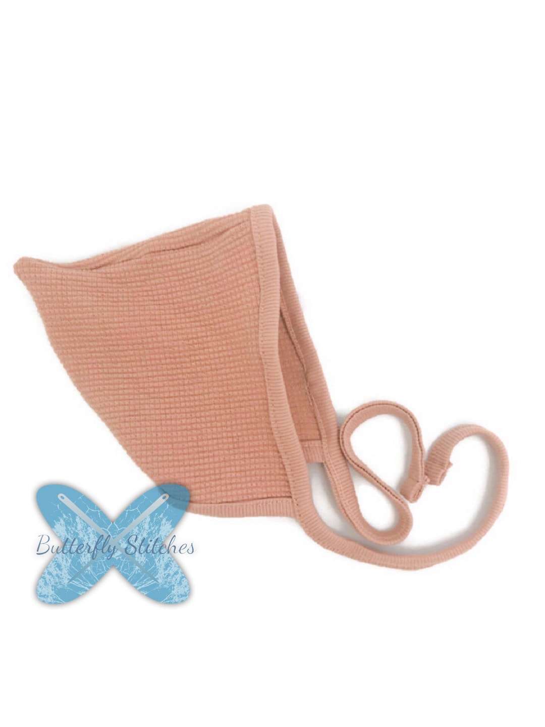 Pixie Hat / Pixie Bonnet / Baby Hat / Baby Bonnet / Organic Waffle ...