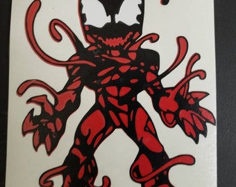 Carnage Vinyl Decal - Etsy