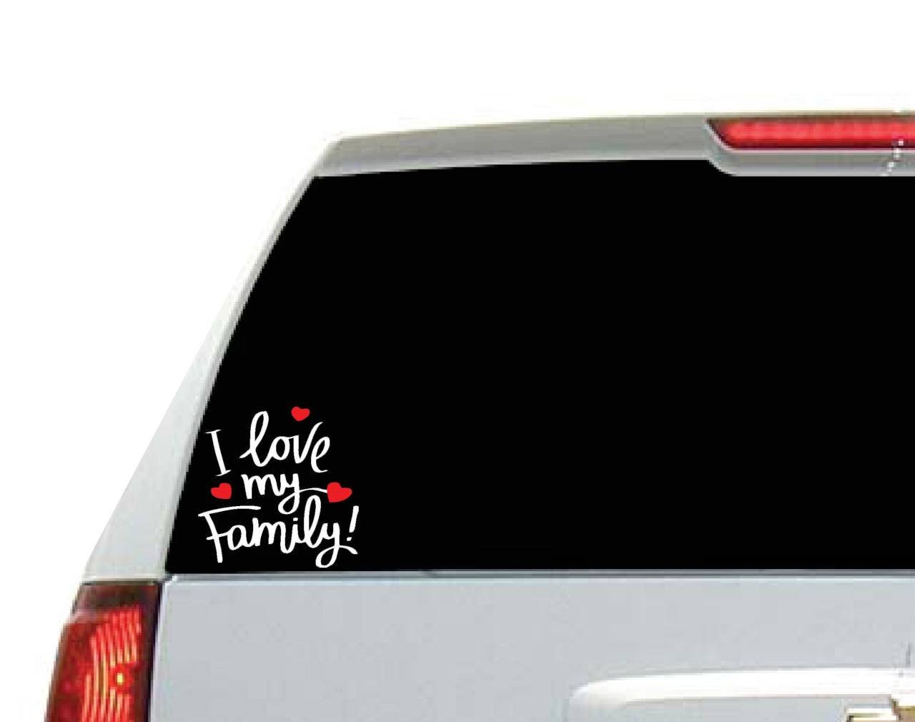 I Love My Family Decal / Family Decal / Car Decal - Etsy