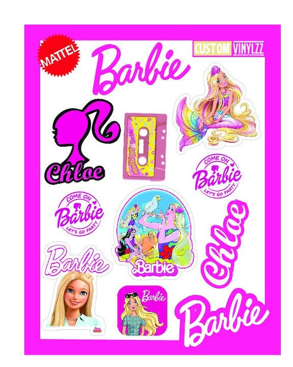 Barbie Stickers To Print