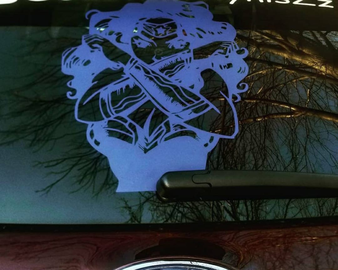 Wonder Woman Car Decal - Etsy