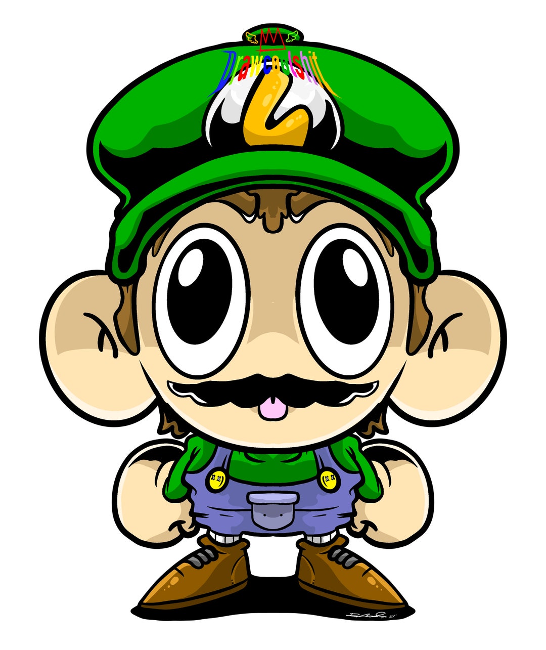 Pack of 8 Super Mario Bros Character Super Mario Jumping Adventure ...