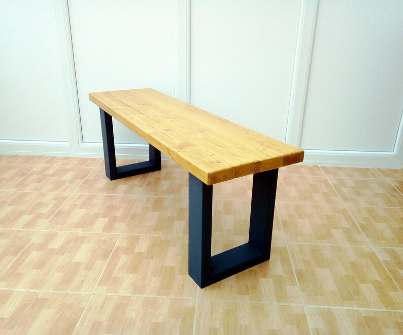 Wooden Bench Kitchen Dining Room Hallway Seat Solid 100% Wood | Etsy