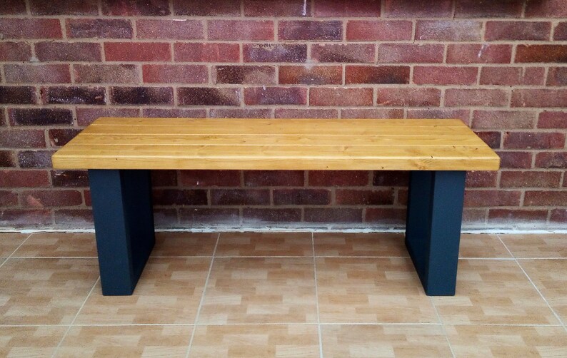 Wooden Bench Kitchen Dining Room Hallway Seat Solid 100% Wood | Etsy
