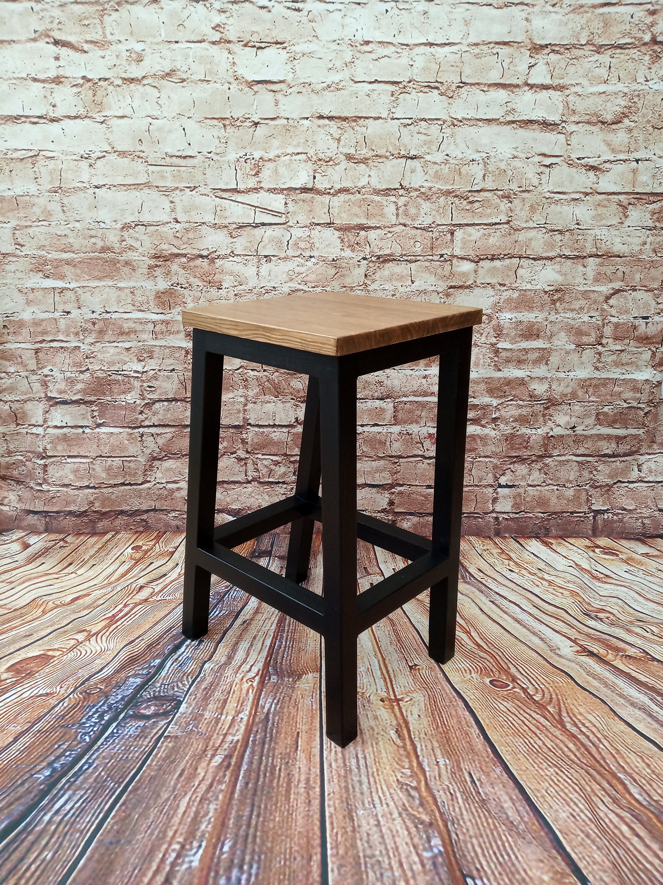 Wooden Bar Stool Breakfast Kitchen Bar High Chair Footrest New | Etsy UK