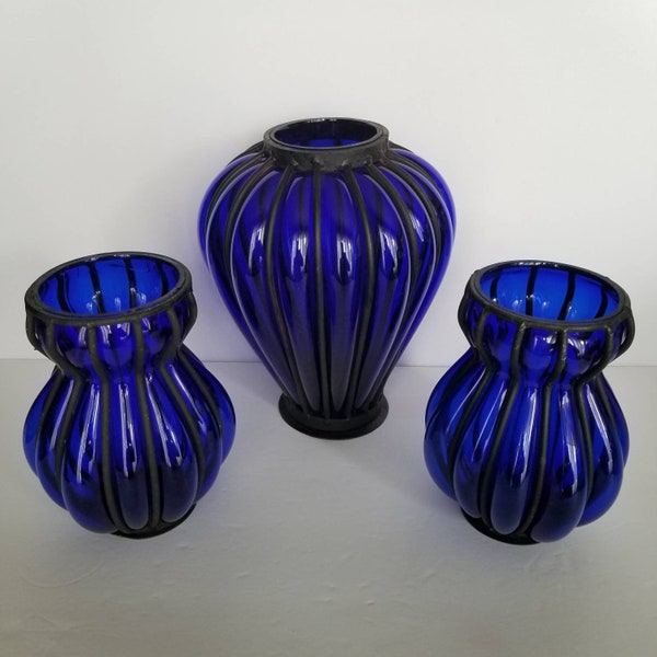 Caged Glass Vase - Etsy