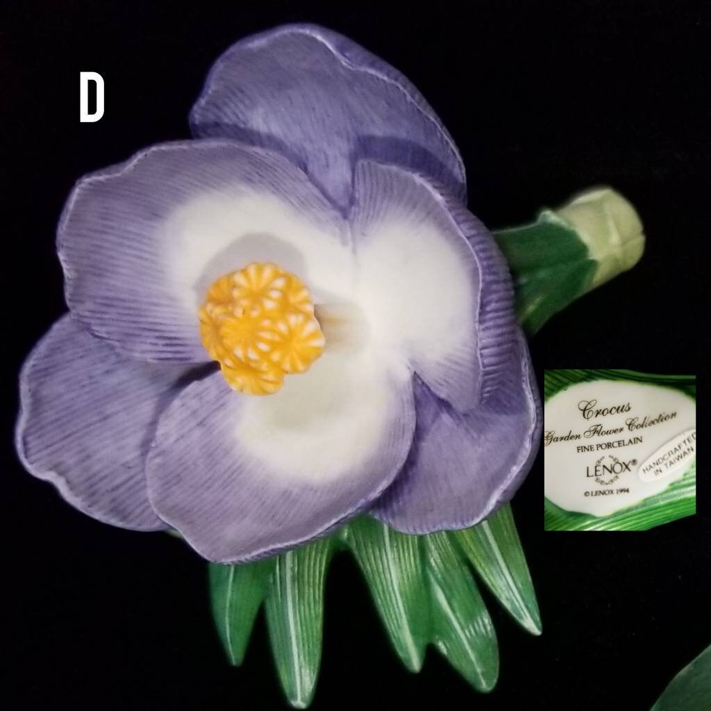 Vintage Lenox Flowers of Fine Porcelain Hand Crafted in Taiwan SOLD ...