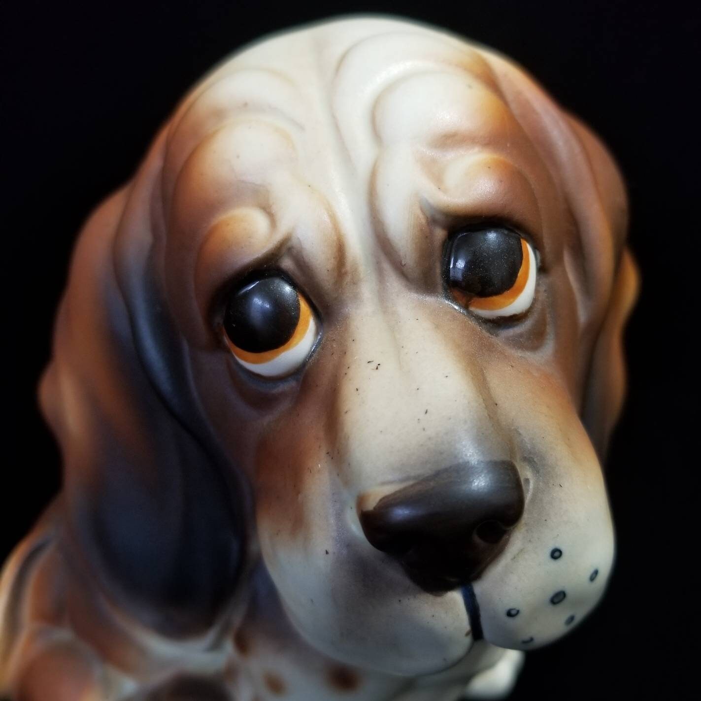 Vintage Lefton Hound Dog Bank - Etsy