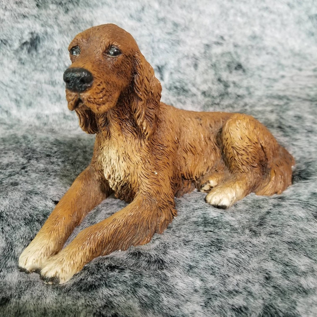 Vintage 1988 Original by Castagna Irish Setter Dog Figurine Made in ...