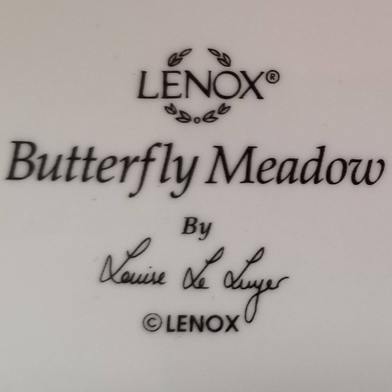 Lenox Butterfly Meadow Tissue Box Cover OR Liz Claiborne Wisteria ...
