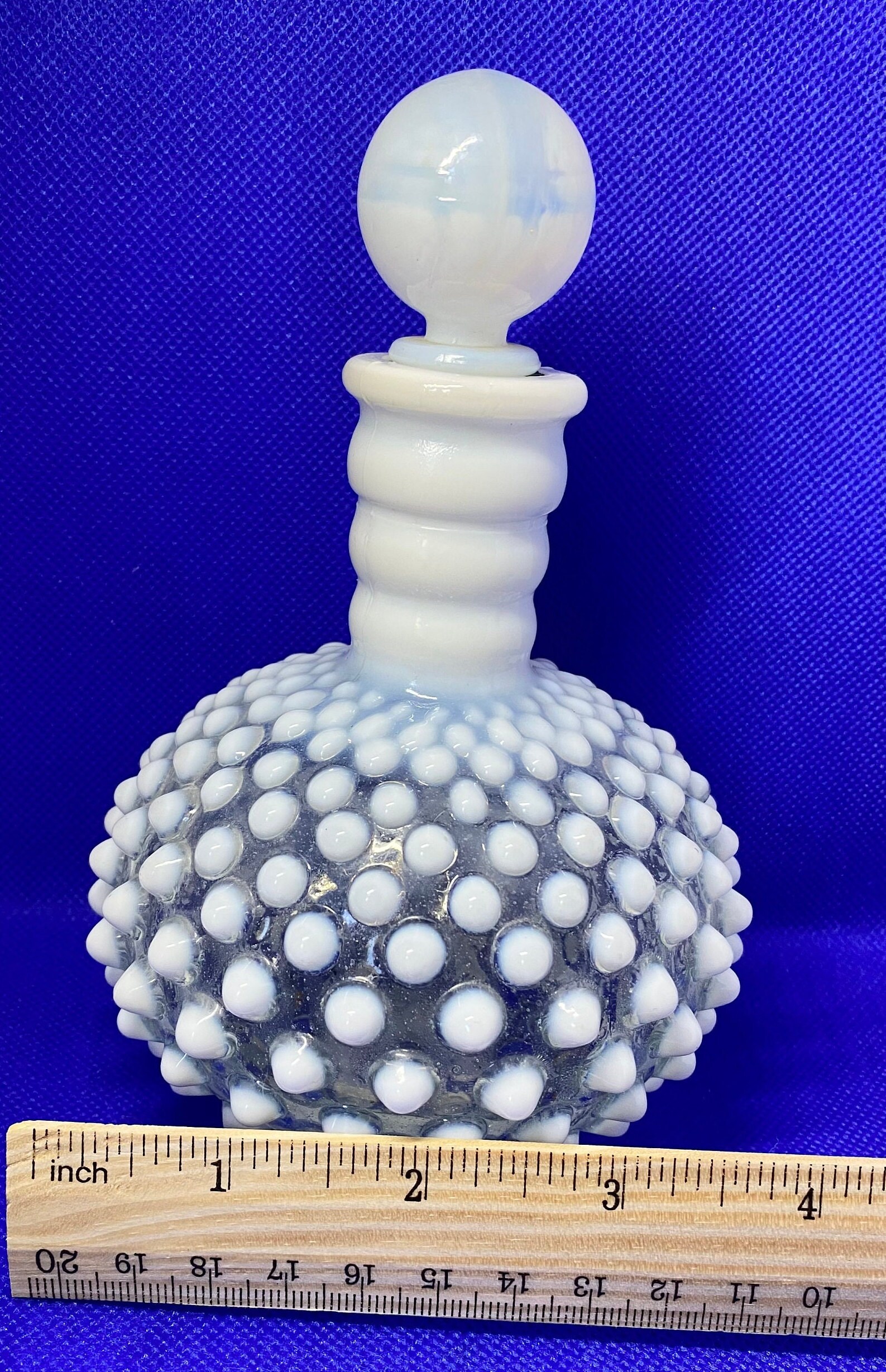 Vintage Fenton Hob Nail Perfume Bottle - Etsy